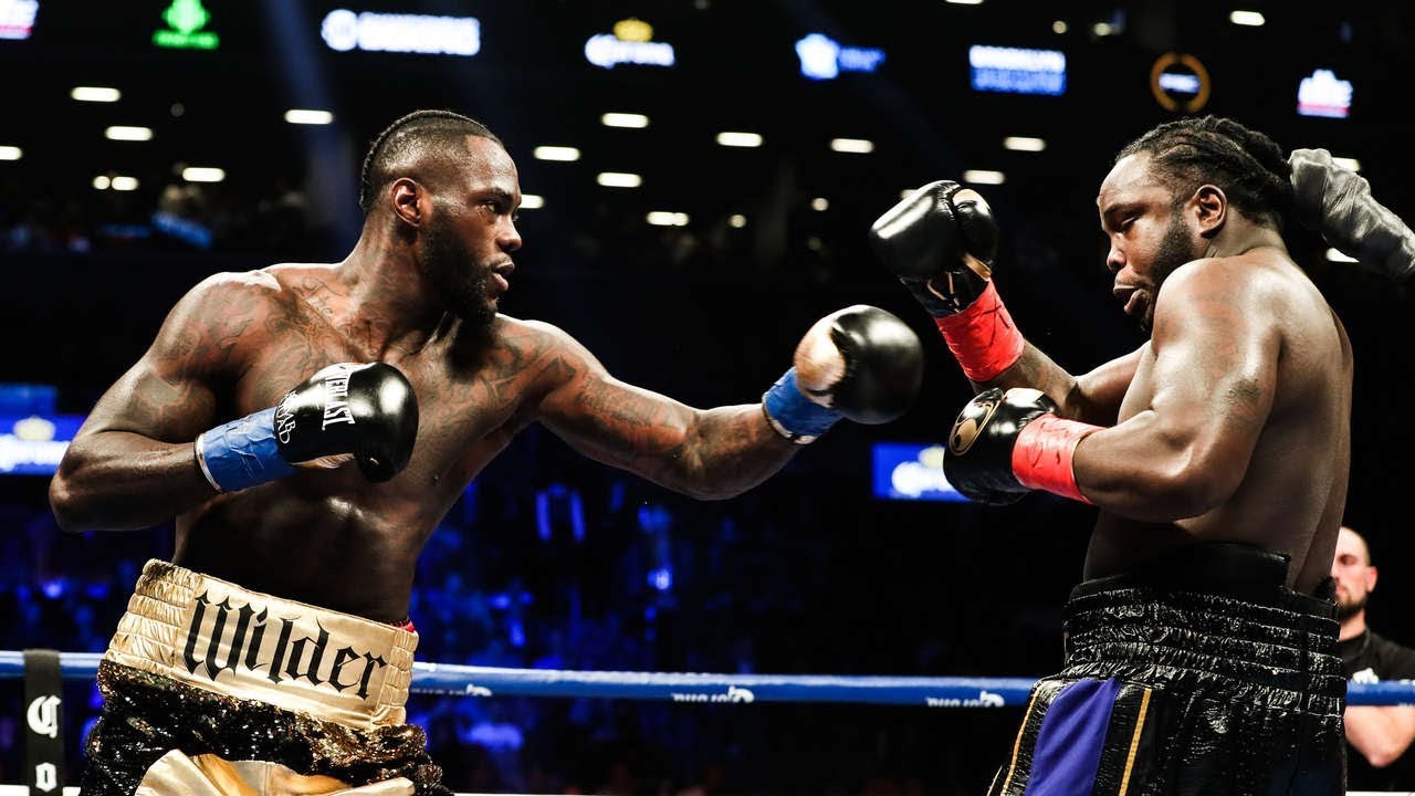 New York: New WBC Boxing Heavyweight Champion : Deontay Wilder by KO ...