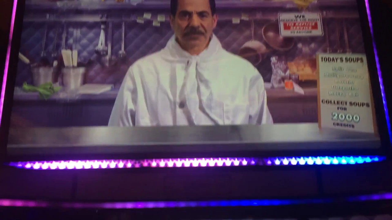 “No Soup For You!” bonus on the new Seinfeld Slot Machine Game ...